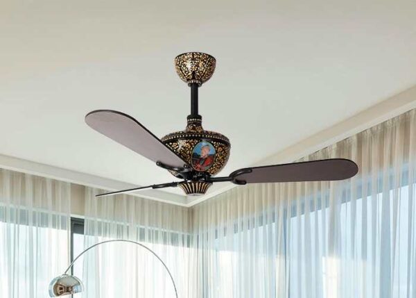 Shalimar Handpainted Ceiling Fan | The Fan Studio
